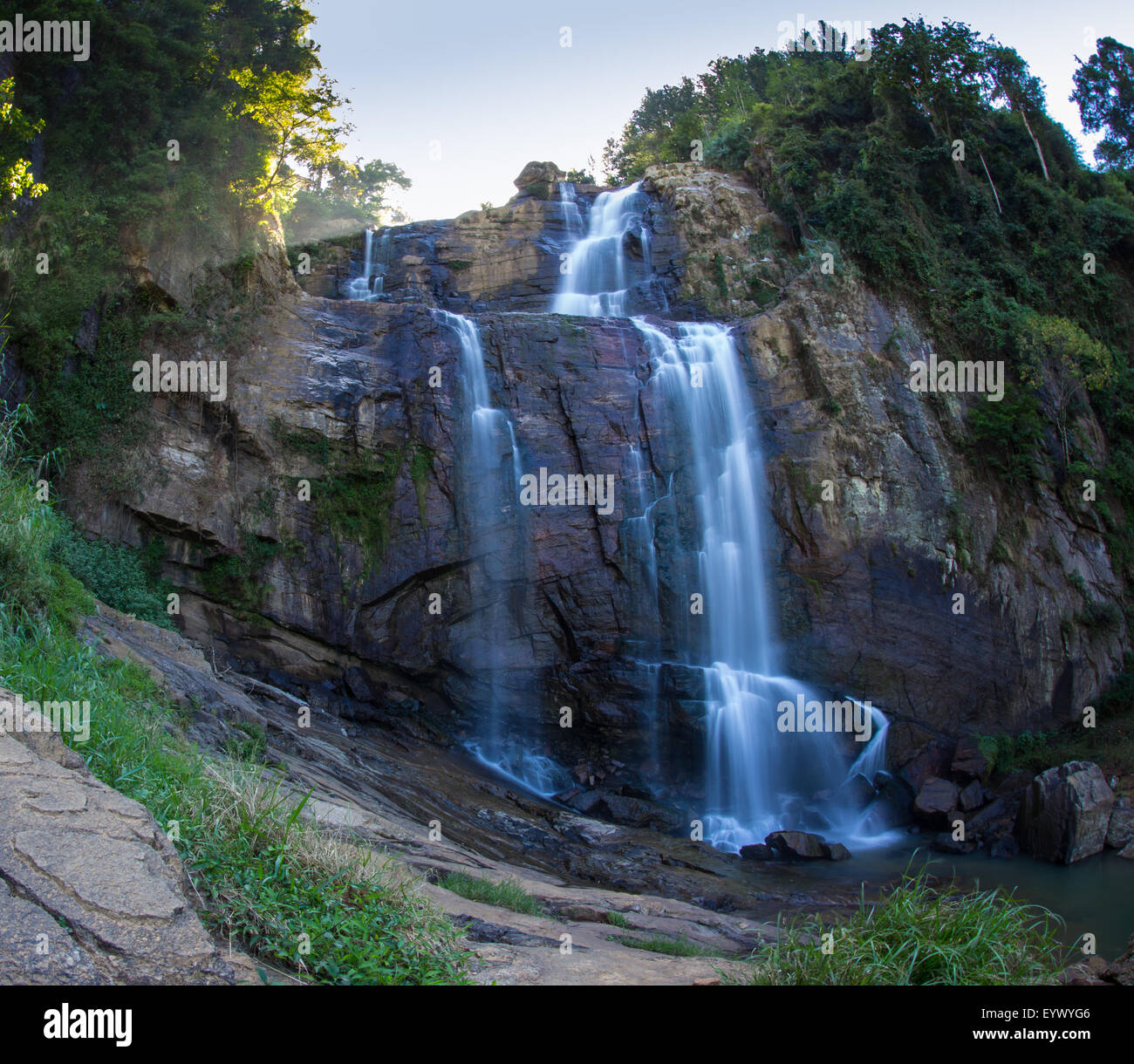 Rainforest magic waterfall hi-res stock photography and images - Alamy