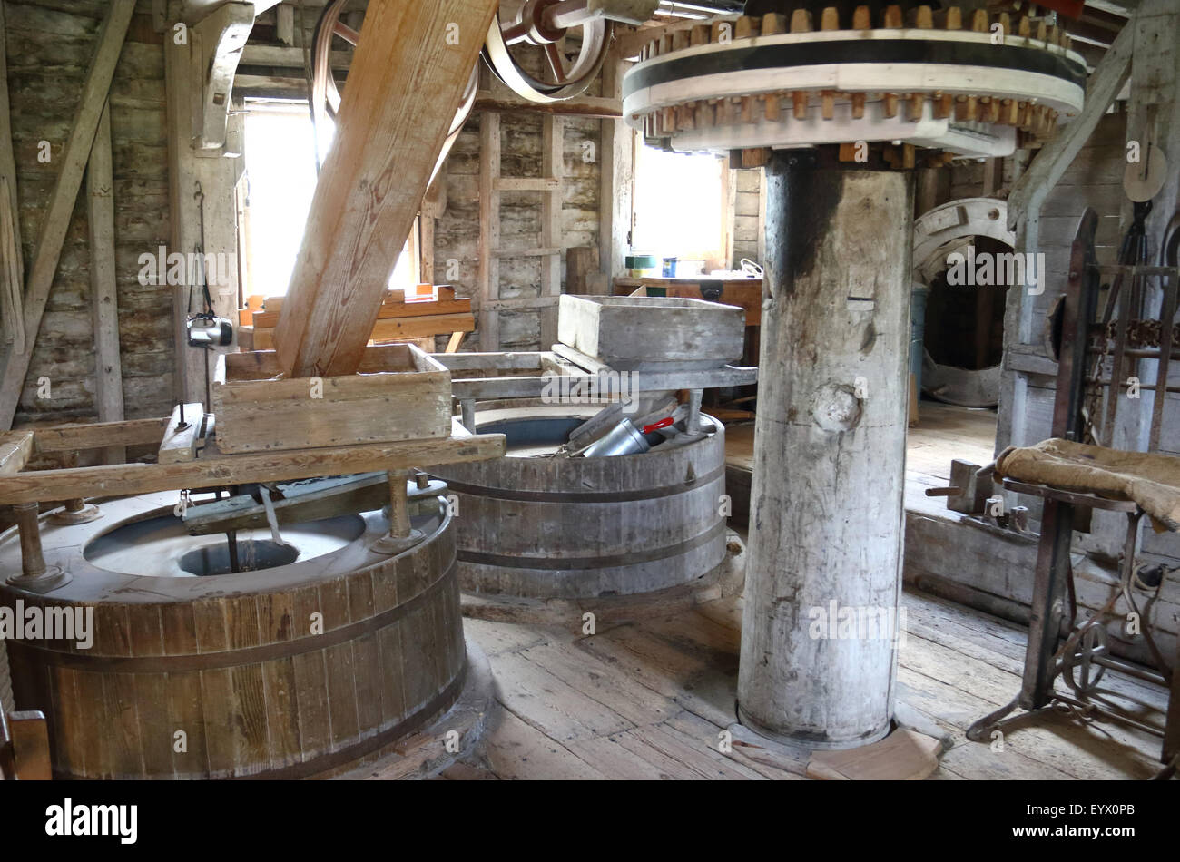 National Trust property, Lode Mill, Lode, Cambridgeshire, England on ...