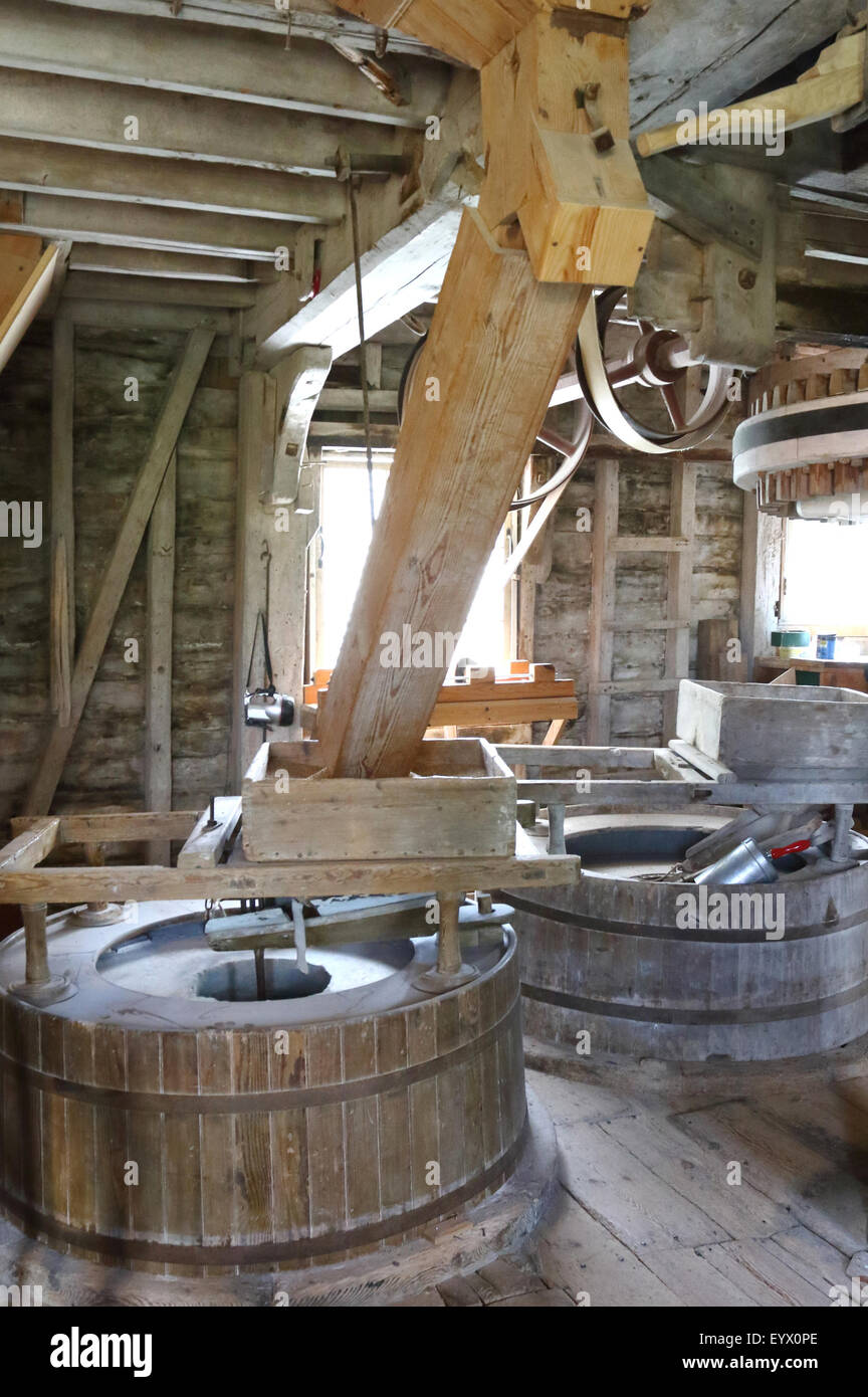 National Trust property, Lode Mill, Lode, Cambridgeshire, England on ...