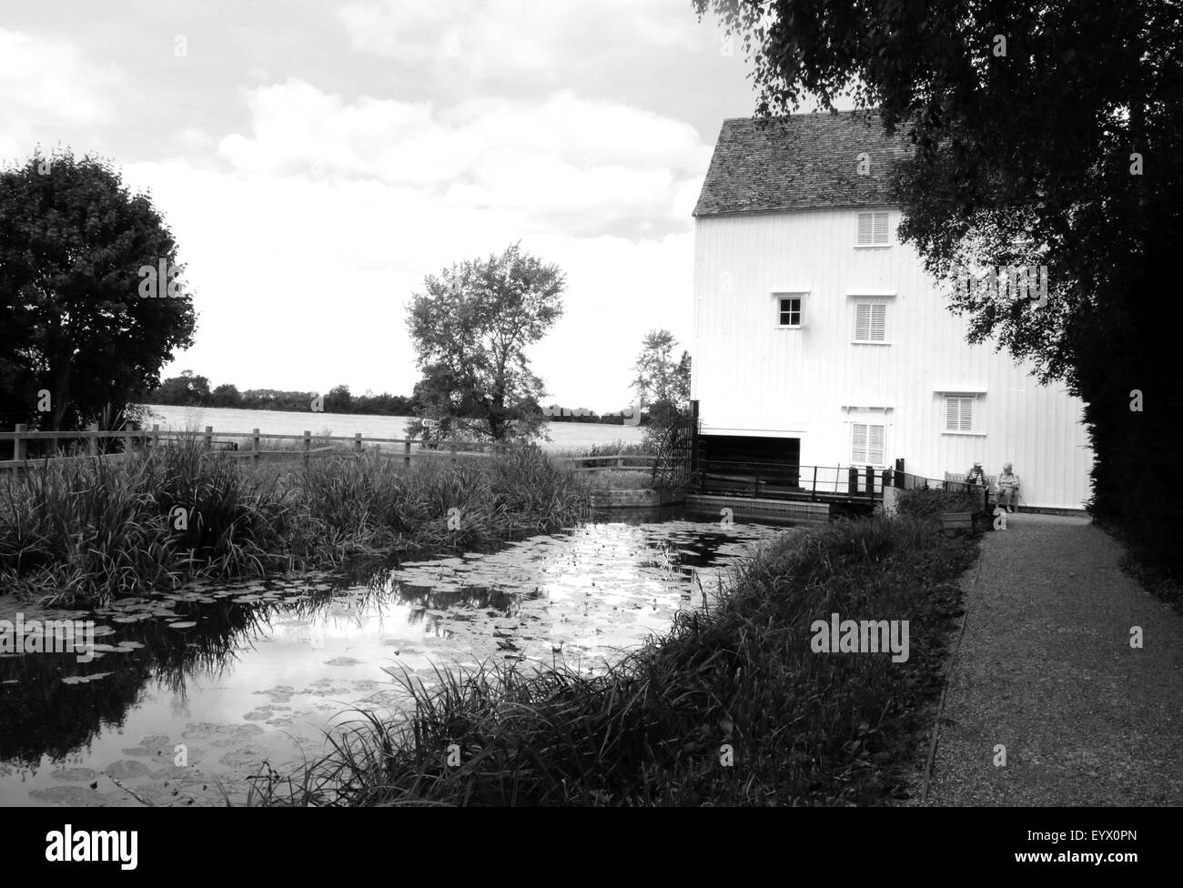 National Trust property, Lode Mill, Lode, Cambridgeshire, England on ...