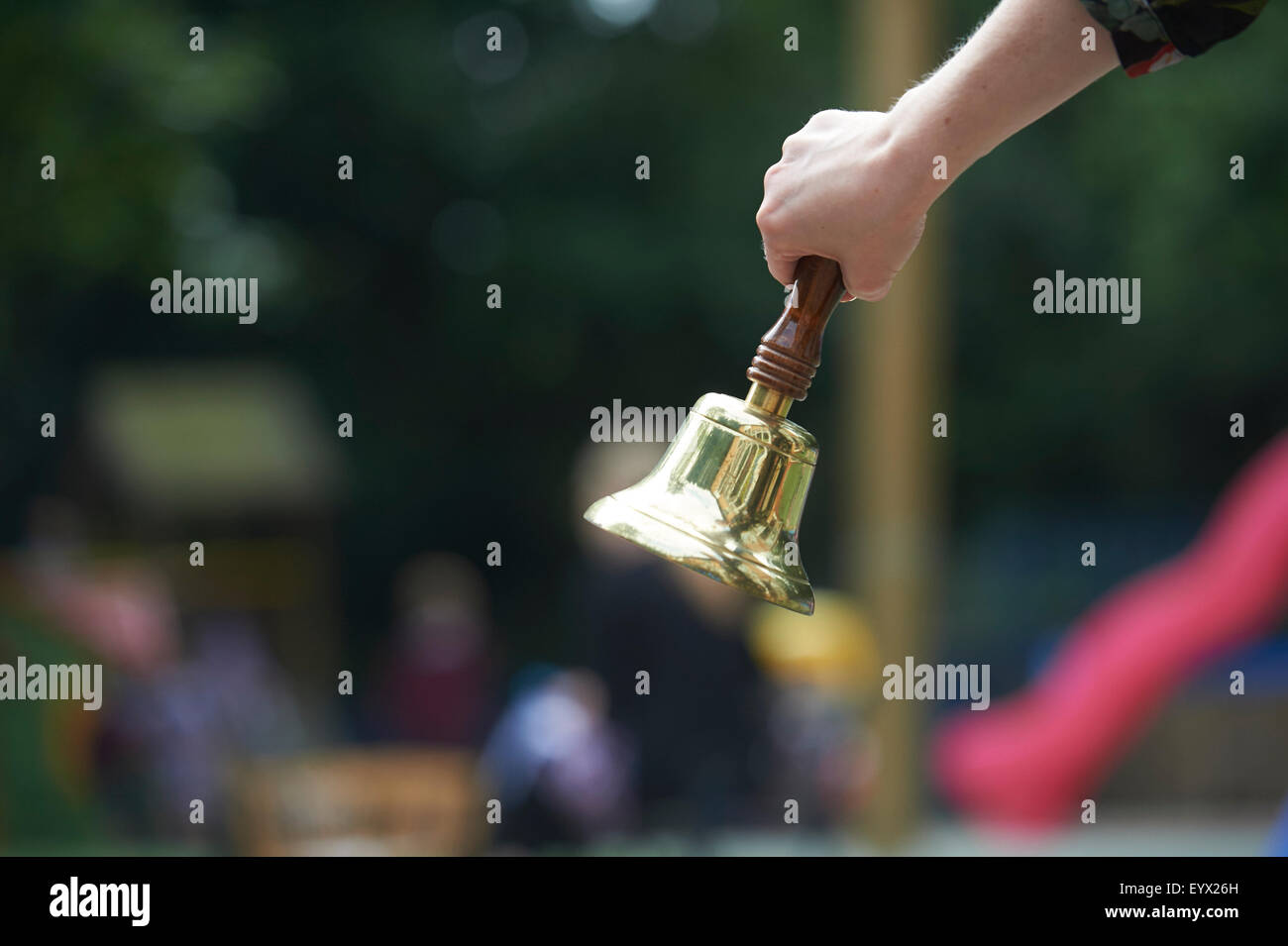 Bronze hand bell hi-res stock photography and images - Alamy