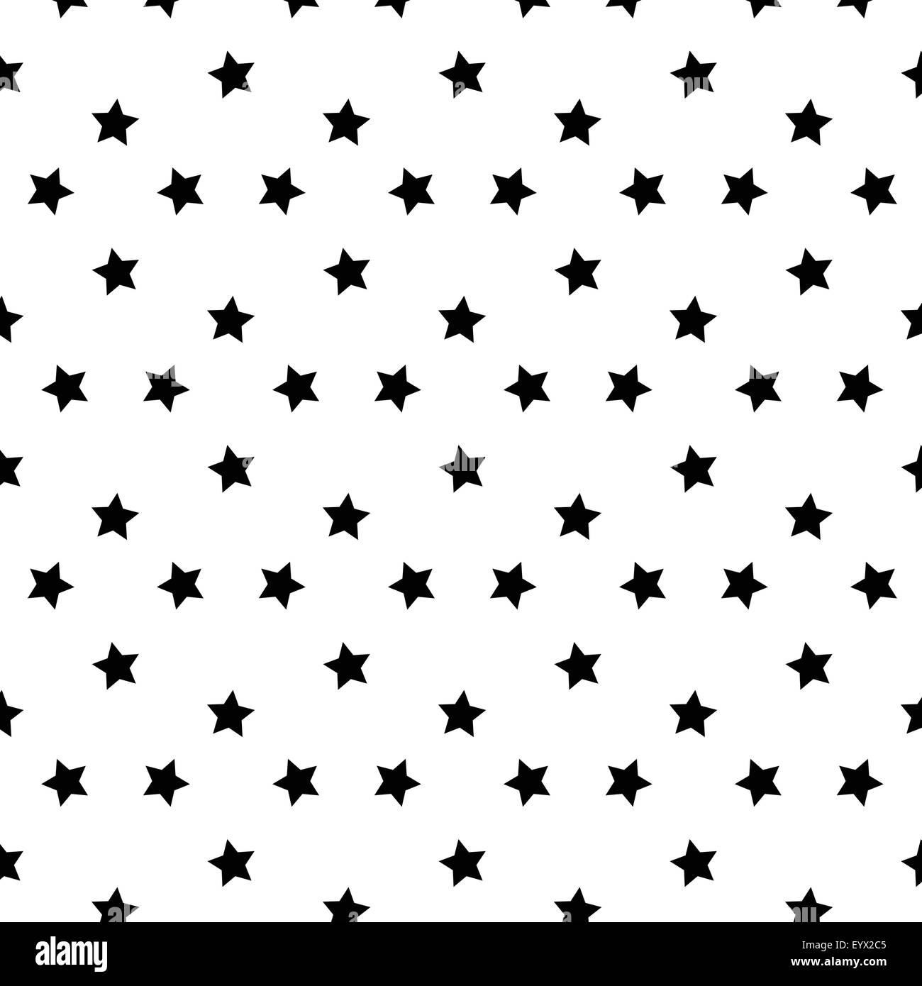 Seamless abstract black white stars texture Black and White Stock ...