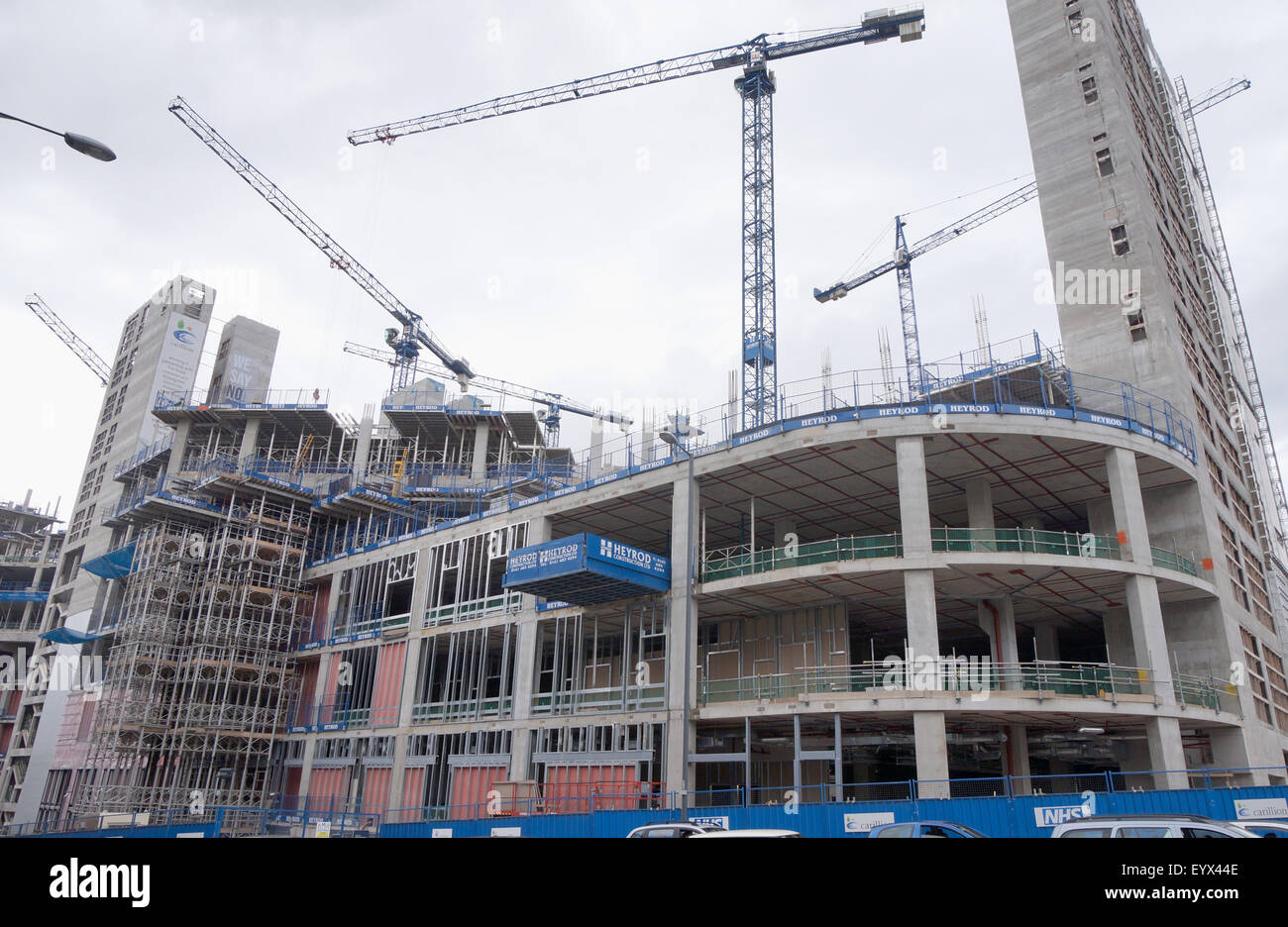 Construction Of The New Royal Hospital In Liverpool Stock Photo - Alamy