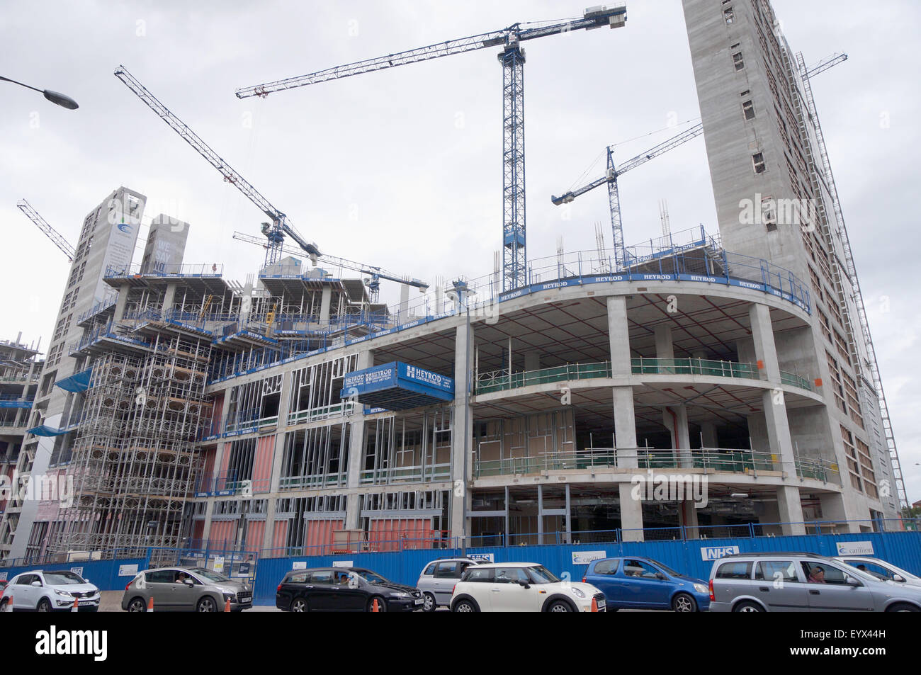 Construction of the new Royal Hospital in Liverpool Stock Photo - Alamy