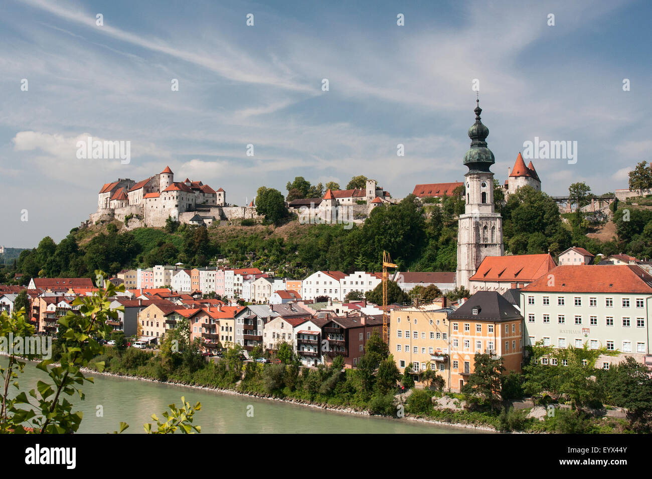 Castle Burghausen in Germany near Munich Stock Photo - Alamy