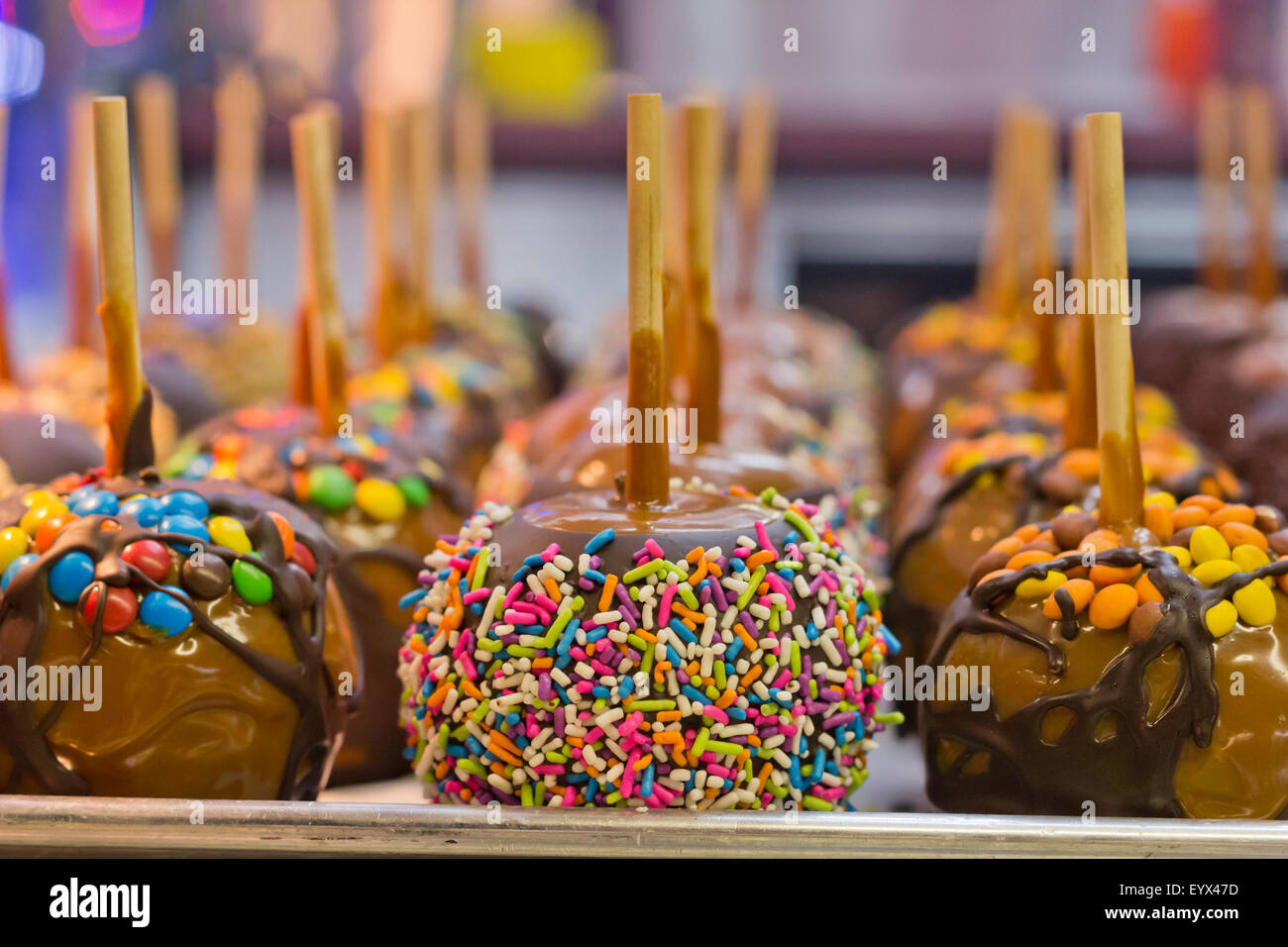 Assorted candy coated nuts hi-res stock photography and images - Alamy
