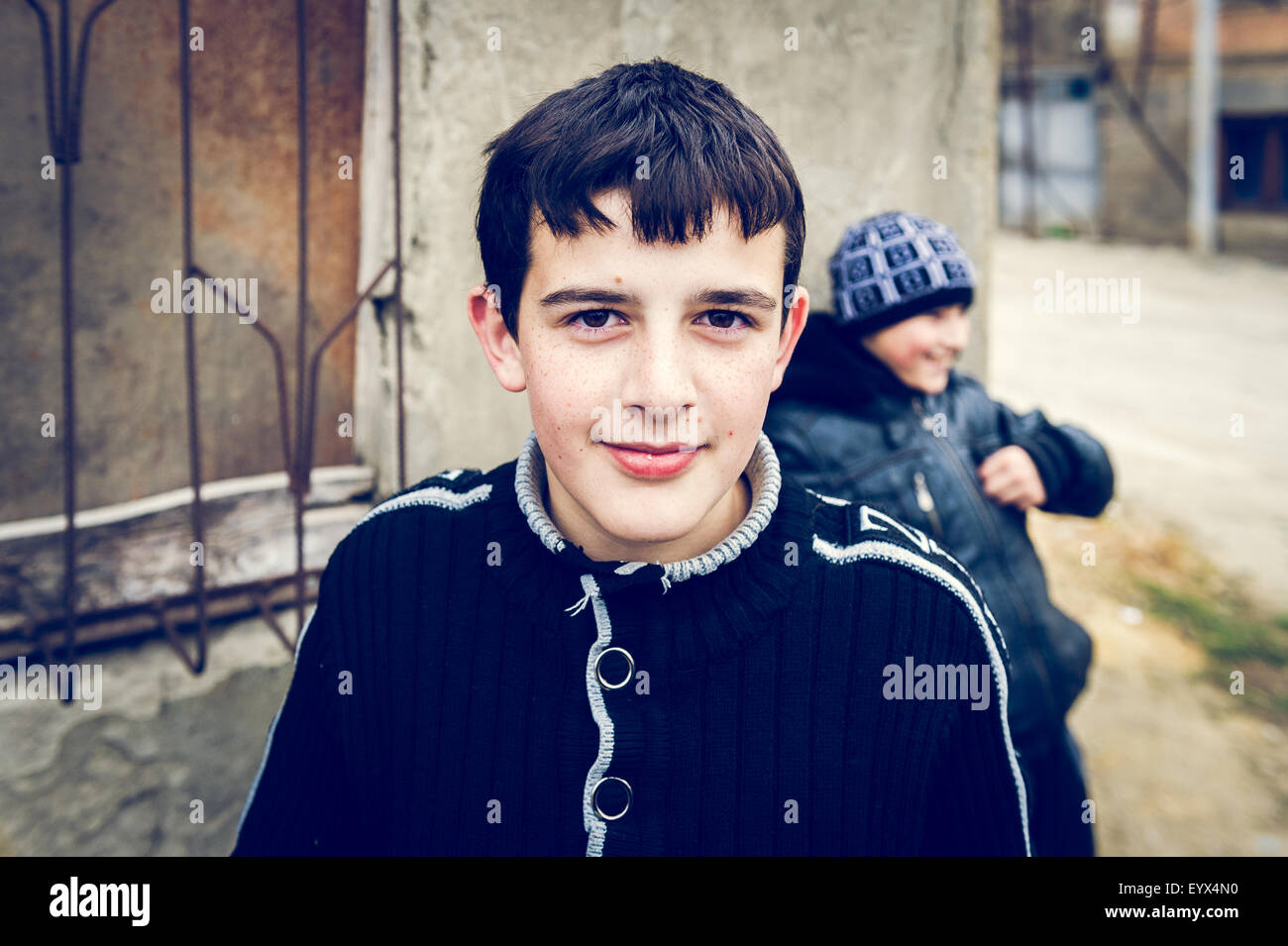 Corner Street Boy Stock Photos & Corner Street Boy Stock Images - Alamy