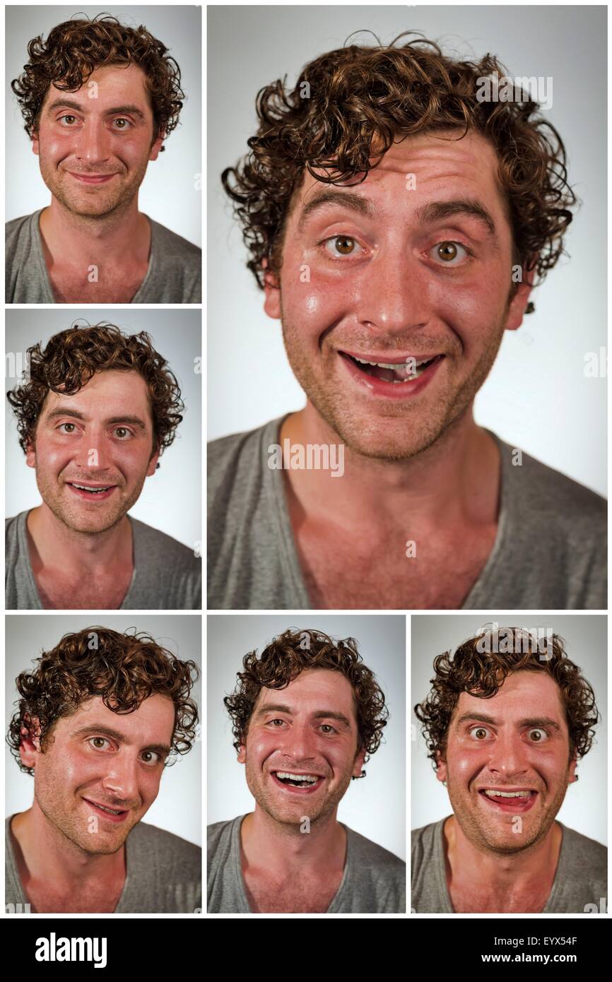 Happy average normal hi-res stock photography and images - Alamy