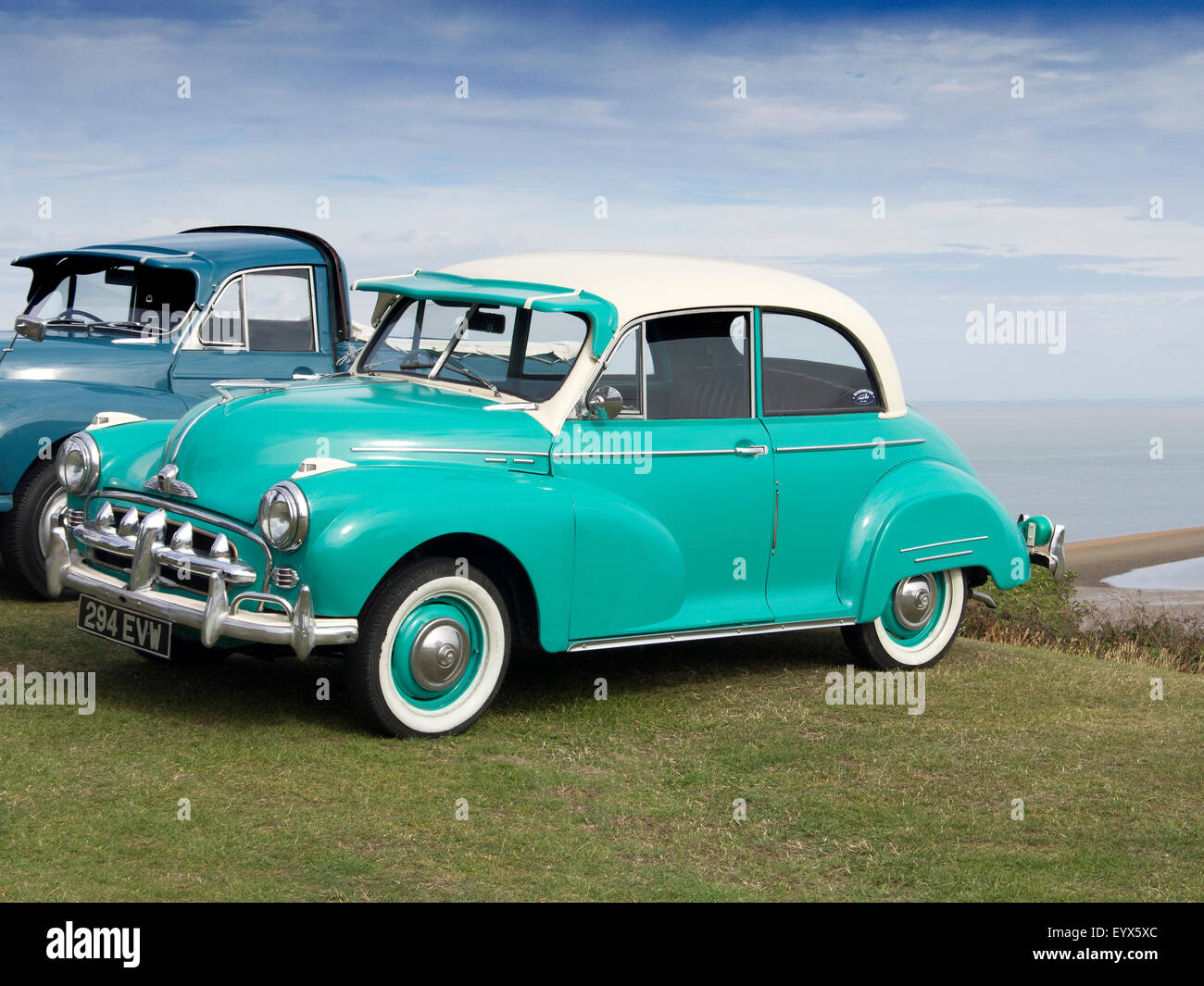 1950's Morris Minor Custom Stock Photo - Alamy