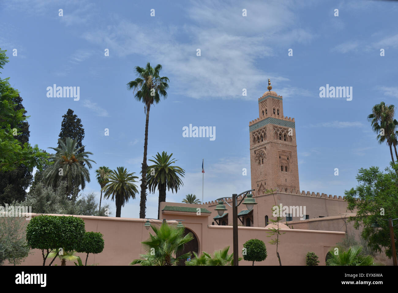 City palace walls of Marrakesh-Morocco Stock Photo - Alamy