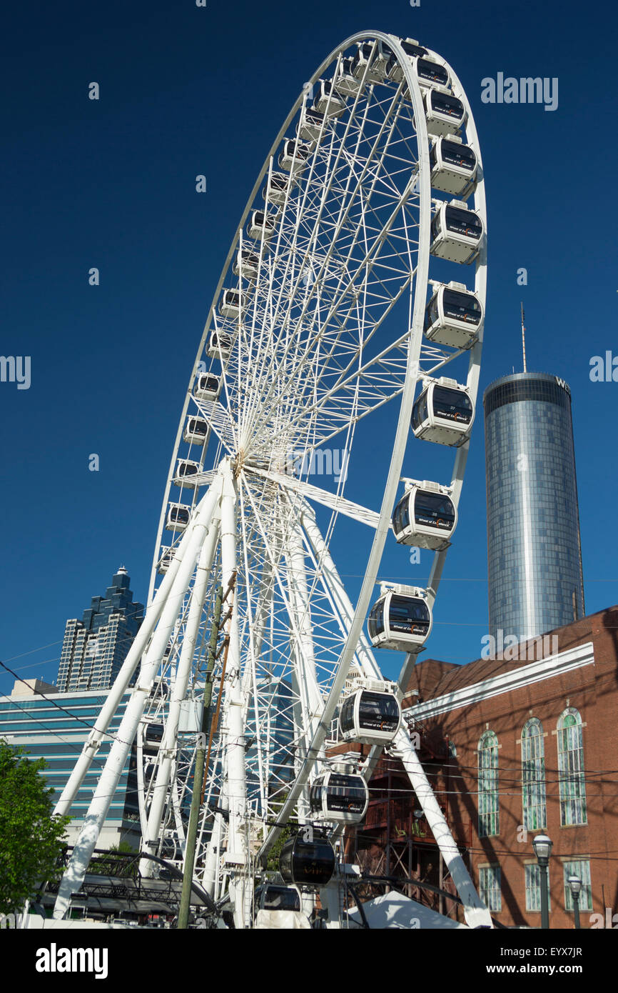 SKYVIEW FERRIS WHEEL DOWNTOWN ATLANTA GEORGIA USA Stock Photo - Alamy
