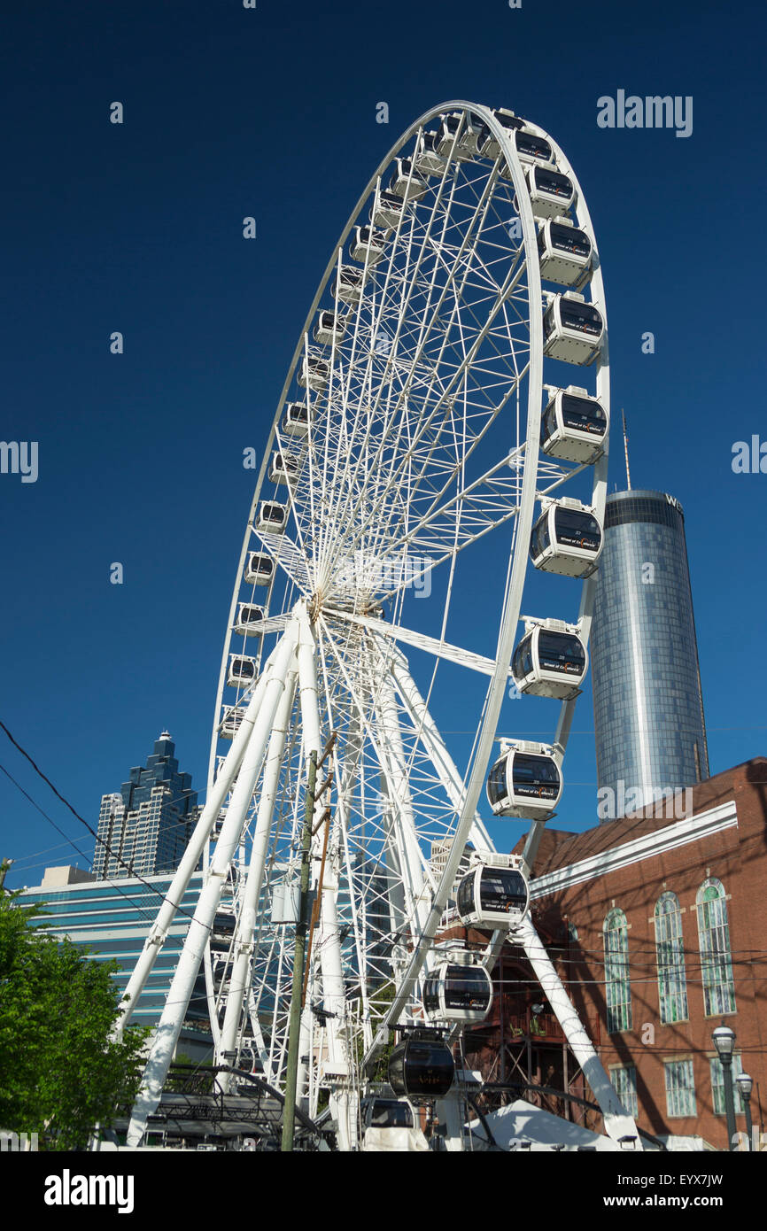 SKYVIEW FERRIS WHEEL DOWNTOWN ATLANTA GEORGIA USA Stock Photo - Alamy