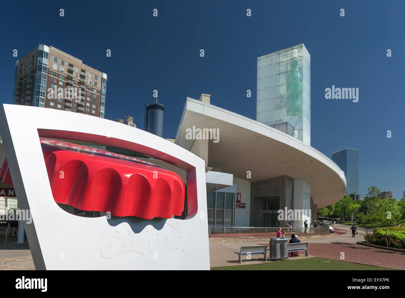 GIANT BOTTLE OPENER WORLD OF COCA COLA MUSEUM (©ROSSER FABRAP 2005 ...