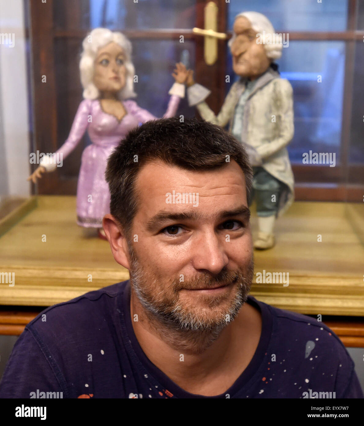 Opening of exhibition of artists Martin Velisek and Aurel Klimt ...