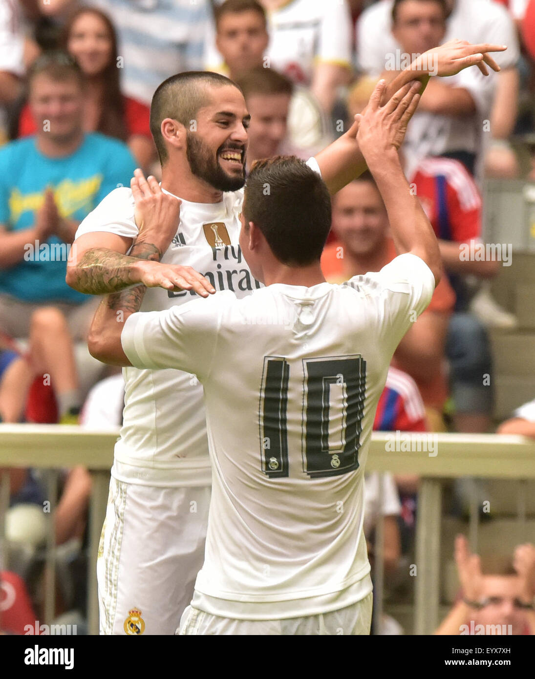 Real Madrids James Rodriguez High Resolution Stock Photography and ...