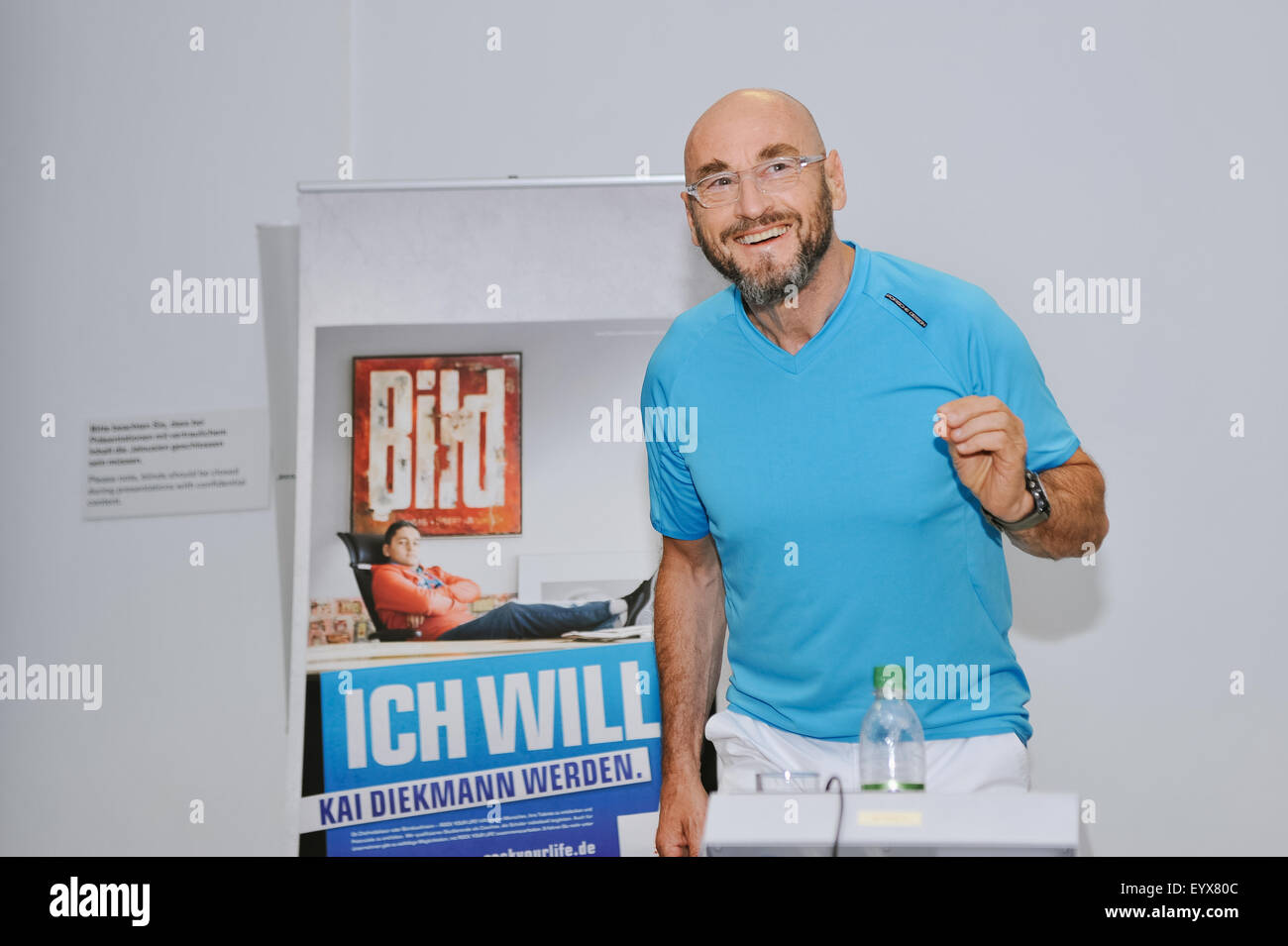 Jochen Schweizer during "Woche des Aufrundens" by children's charity ...