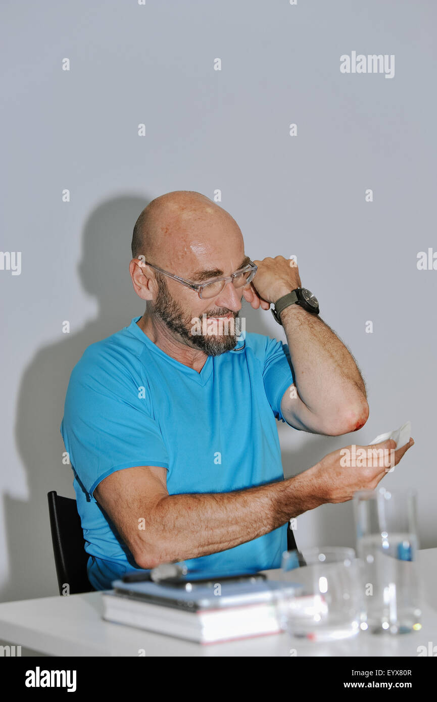 Jochen Schweizer during "Woche des Aufrundens" by children's charity ...
