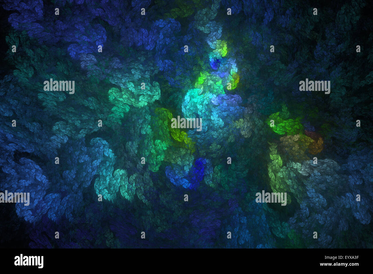 Abstraction misty space illustration Stock Photo - Alamy