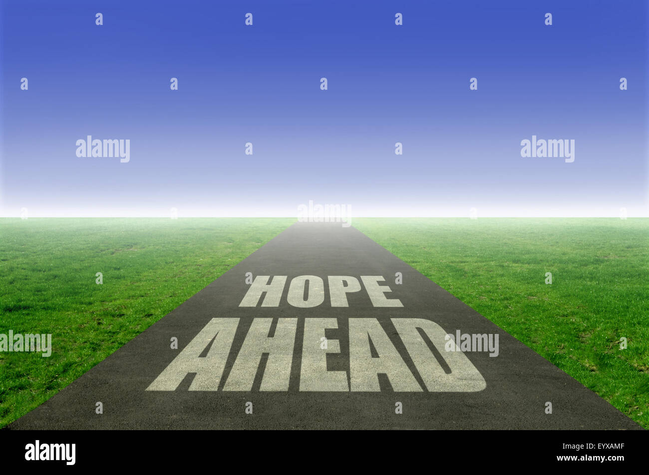 Road sign success ahead hi-res stock photography and images - Alamy