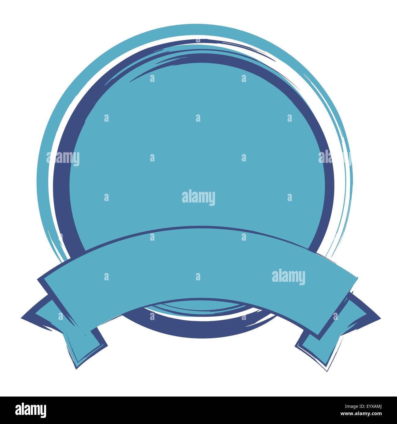 Vector Label Design In Blue Colors Illustration Stock Vector Image vector-label-design-in-blue-colors-illustration-stock-vector-image