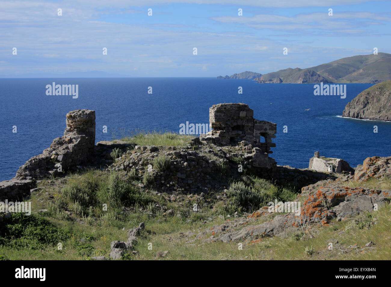 Ancient greek castle fortress hi-res stock photography and images - Alamy