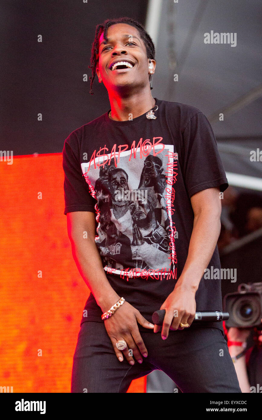 Lollapalooza chicago 2015 hi-res stock photography and images - Alamy