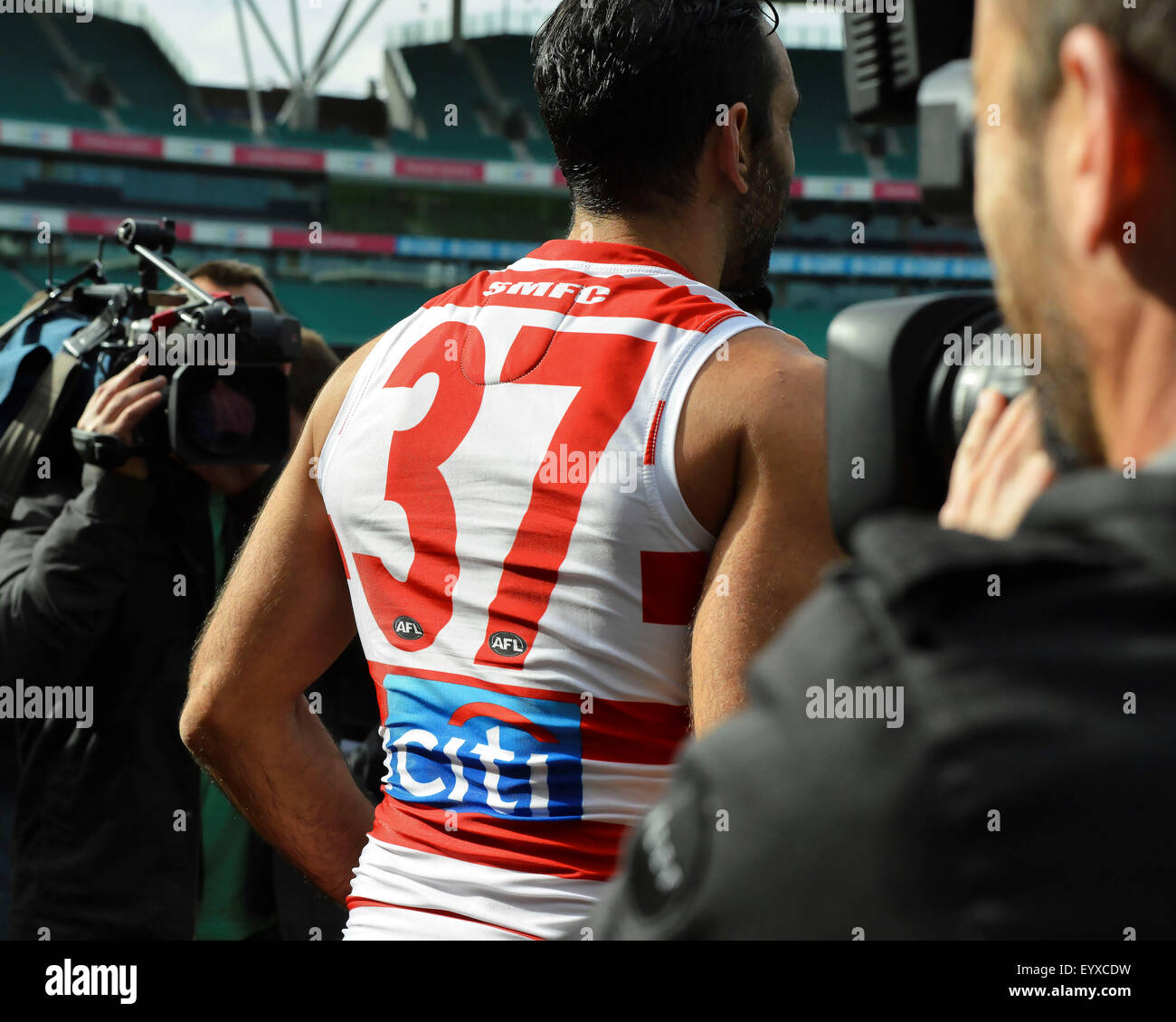 Adam goodes hi-res stock photography and images - Alamy