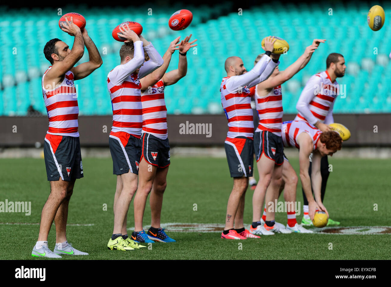 Sydney, Australia. 04th Aug, 2015. Australian Rules football indigenous ...