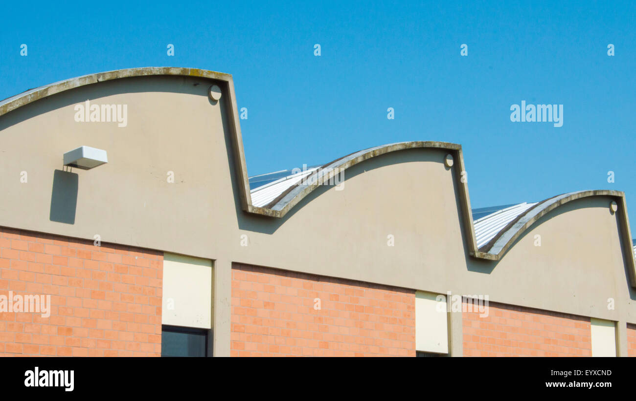 factory roof detail Stock Photo - Alamy