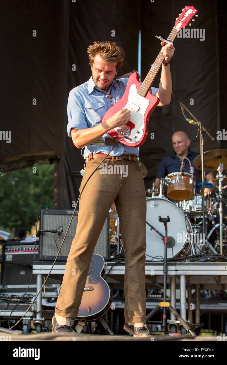 Chicago, Illinois, USA. 2nd Aug, 2015. Musician BEN SCHNEIDER of Lord ...