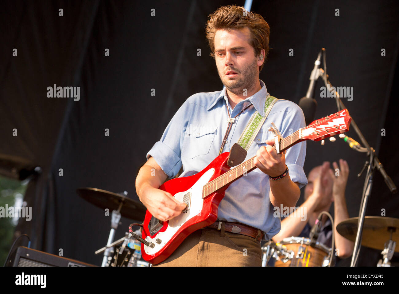 Chicago, Illinois, USA. 2nd Aug, 2015. Musician BEN SCHNEIDER of Lord ...