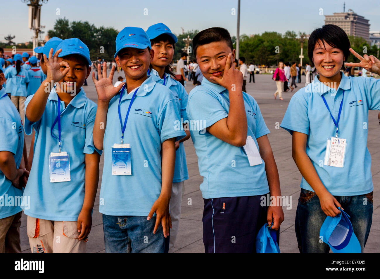 Chinese Students School Uniforms High Resolution Stock Photography and ...
