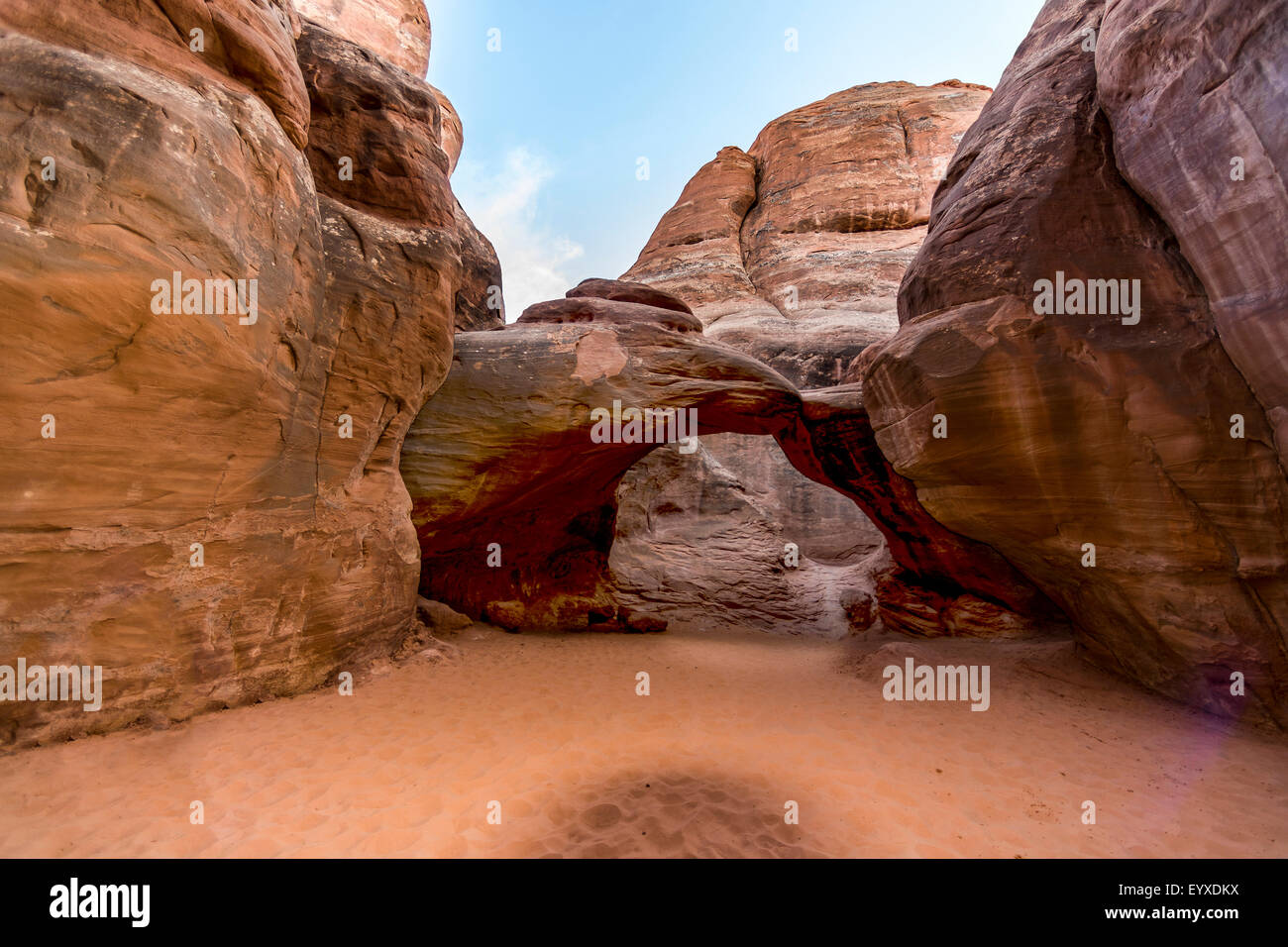 Sand Dune Arch Stock Photo - Alamy