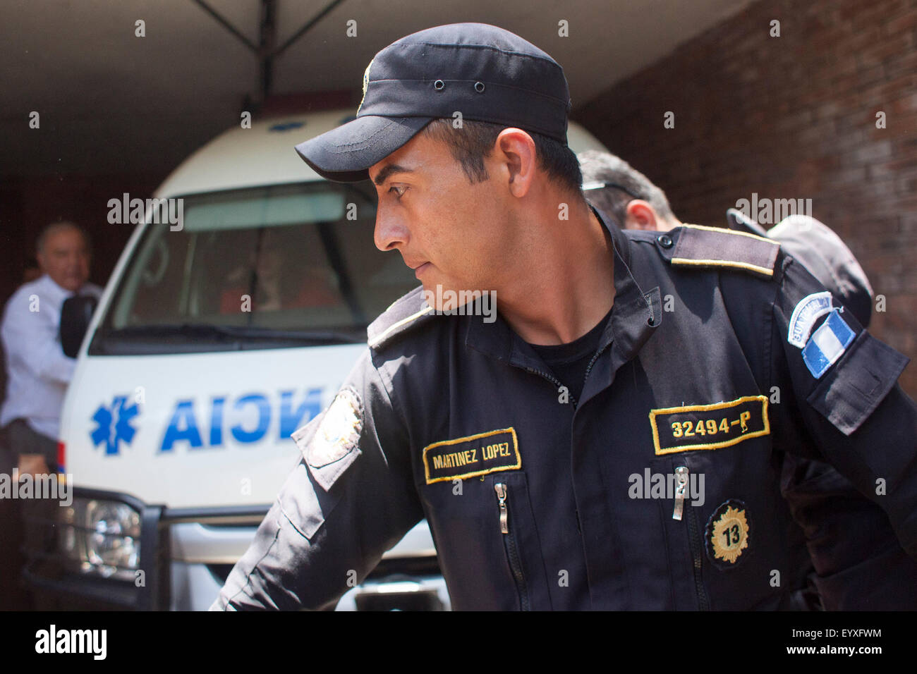 Guatemalan police hi-res stock photography and images - Alamy