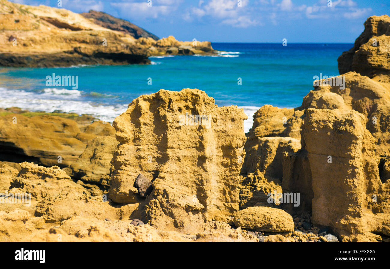 Beach sand and rocks hi-res stock photography and images - Alamy
