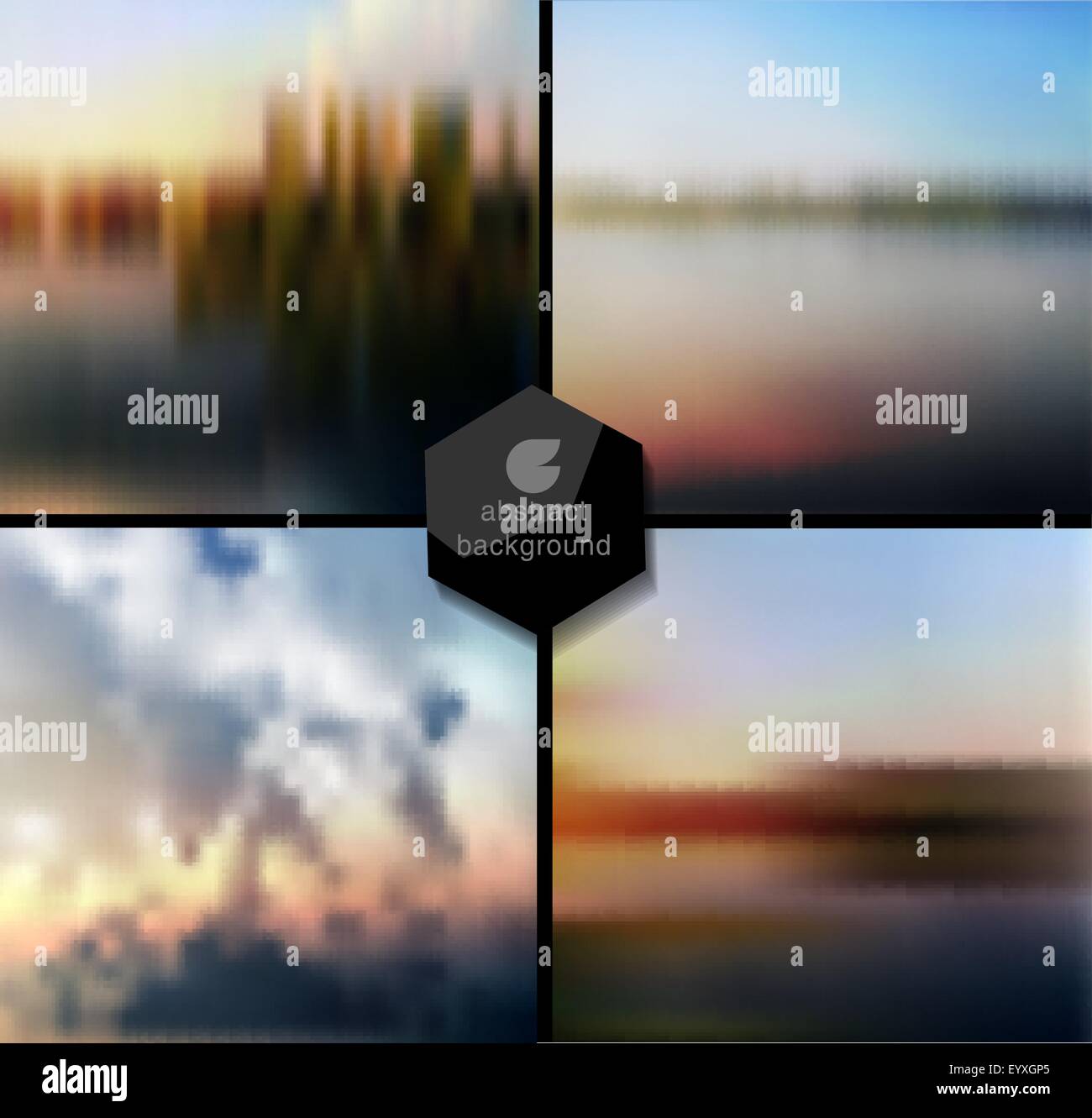 Abstract Vector blur background Stock Vector Image & Art - Alamy