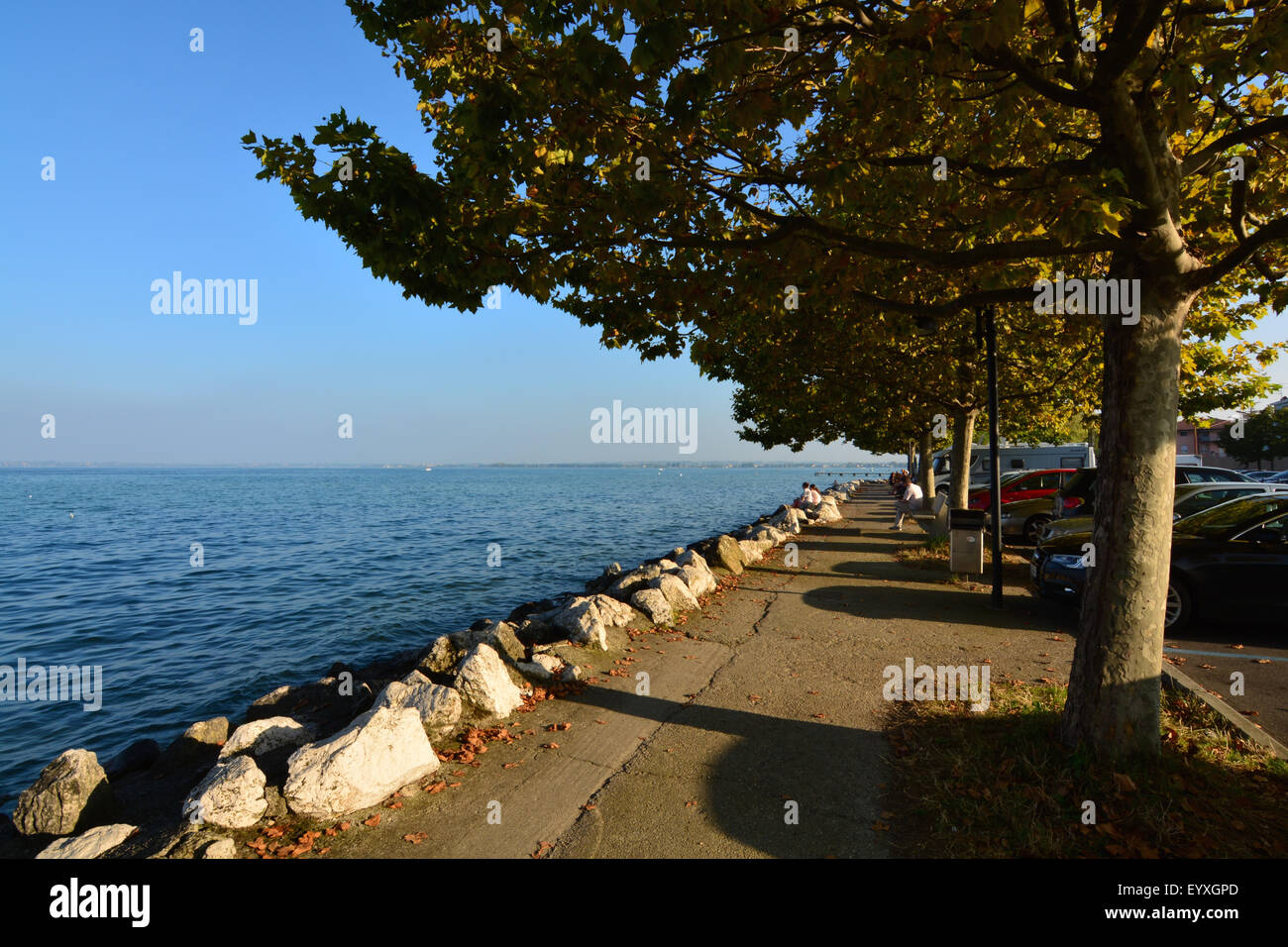 Garda promenade hi-res stock photography and images - Alamy