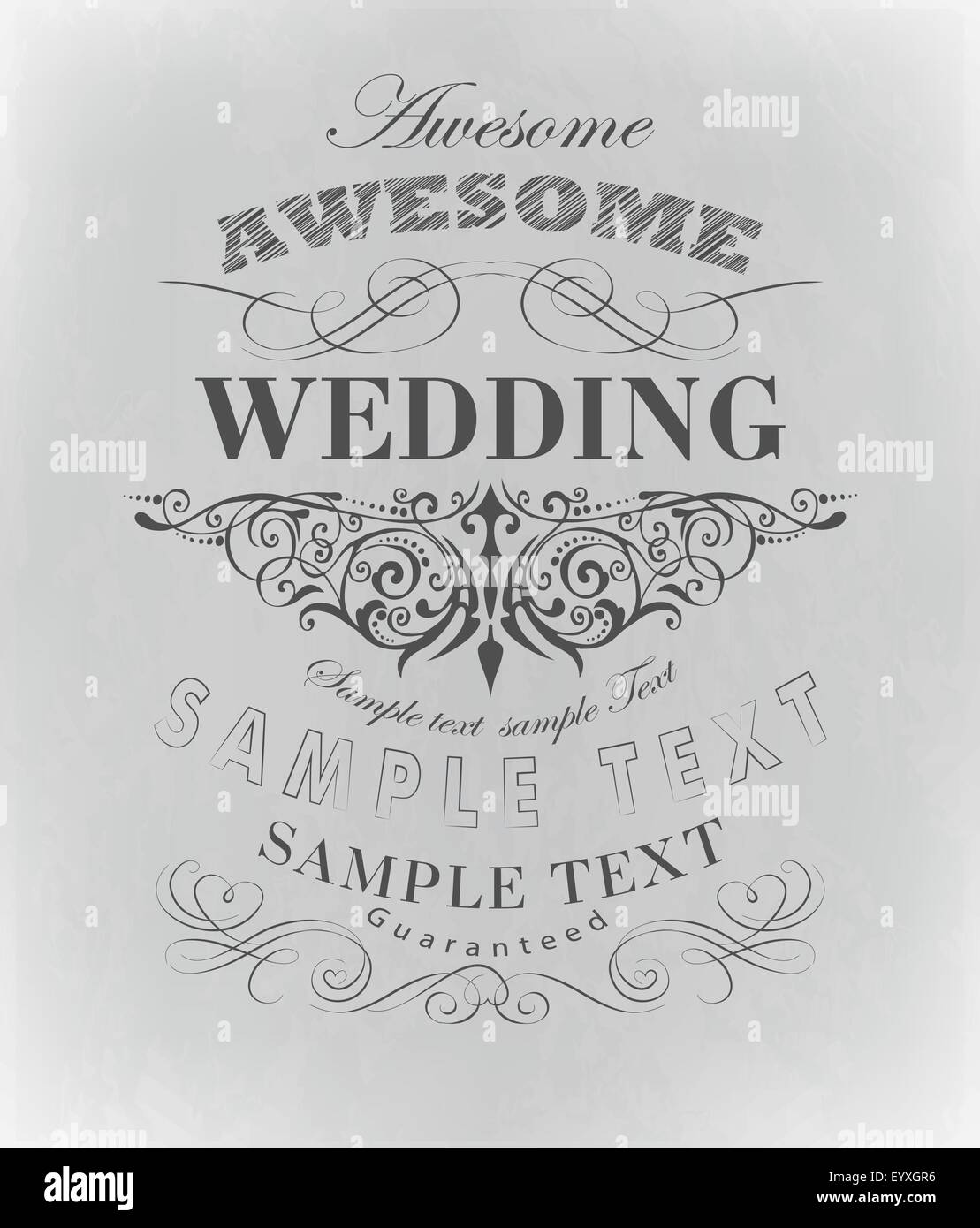 calligraphic design elements Stock Vector Image & Art - Alamy