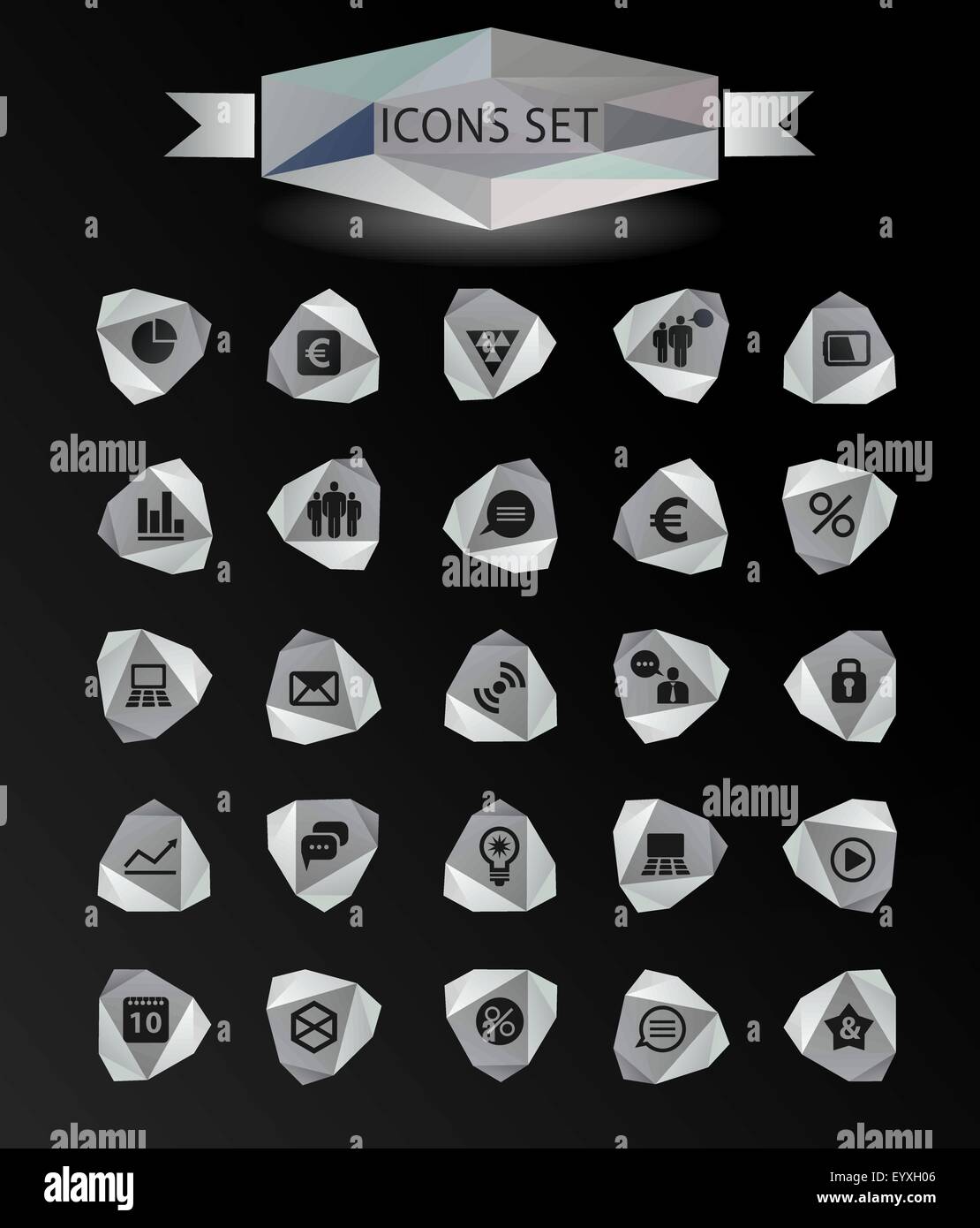 Silver plat Stock Vector Images - Alamy