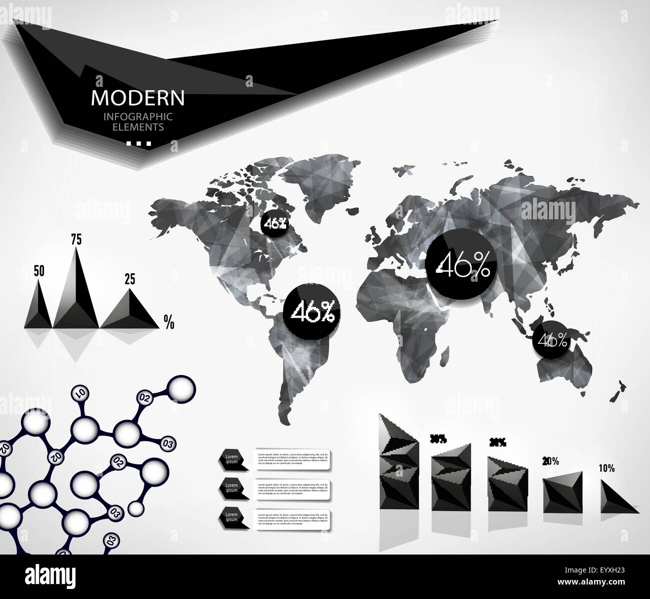 World map card Stock Vector Image & Art - Alamy