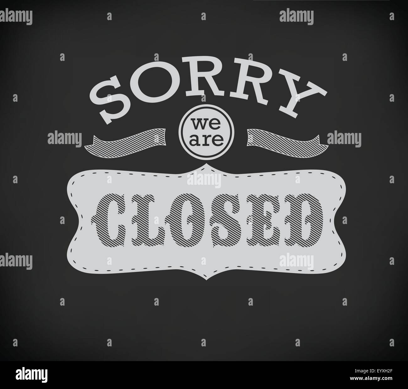 Open closed vintage retro signs hi-res stock photography and images - Alamy