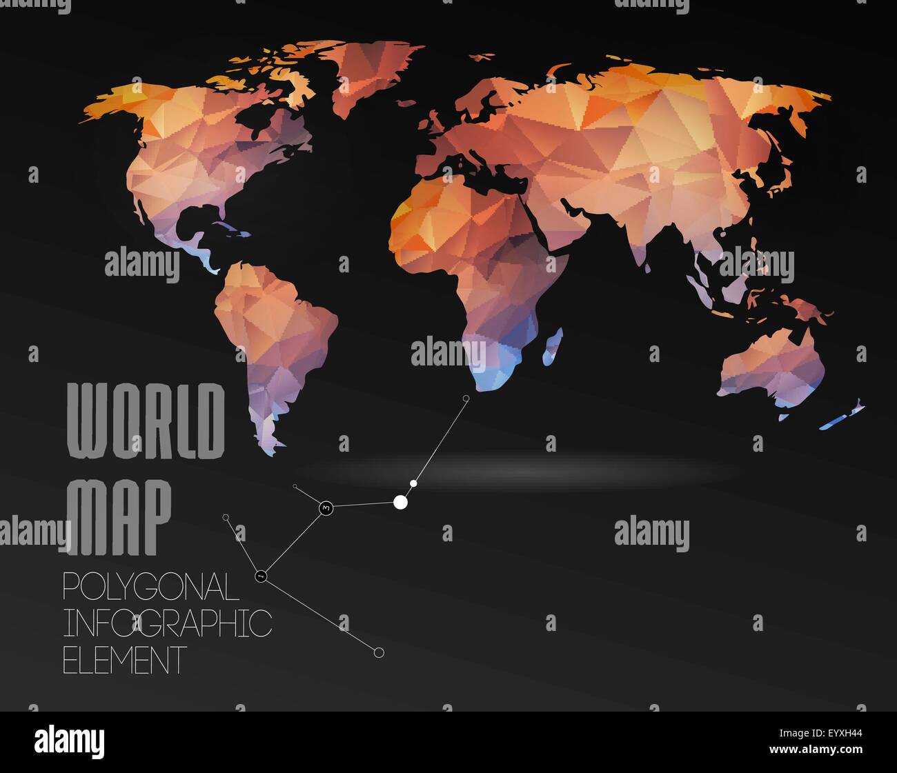 World Map and Information Graphics Stock Vector Image & Art - Alamy