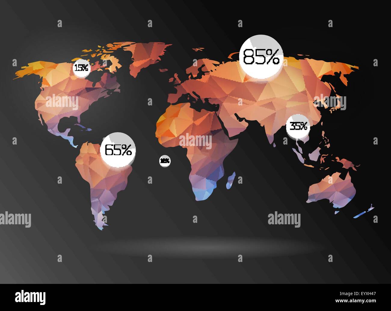 World map background Stock Vector Image & Art - Alamy