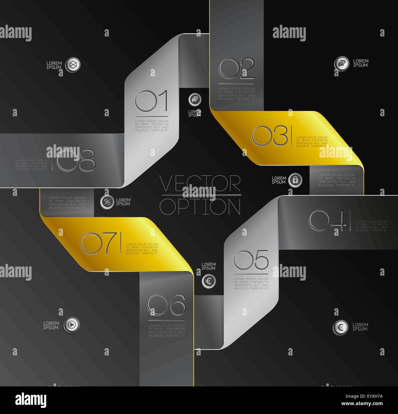 Design elements for options Stock Vector Image & Art - Alamy