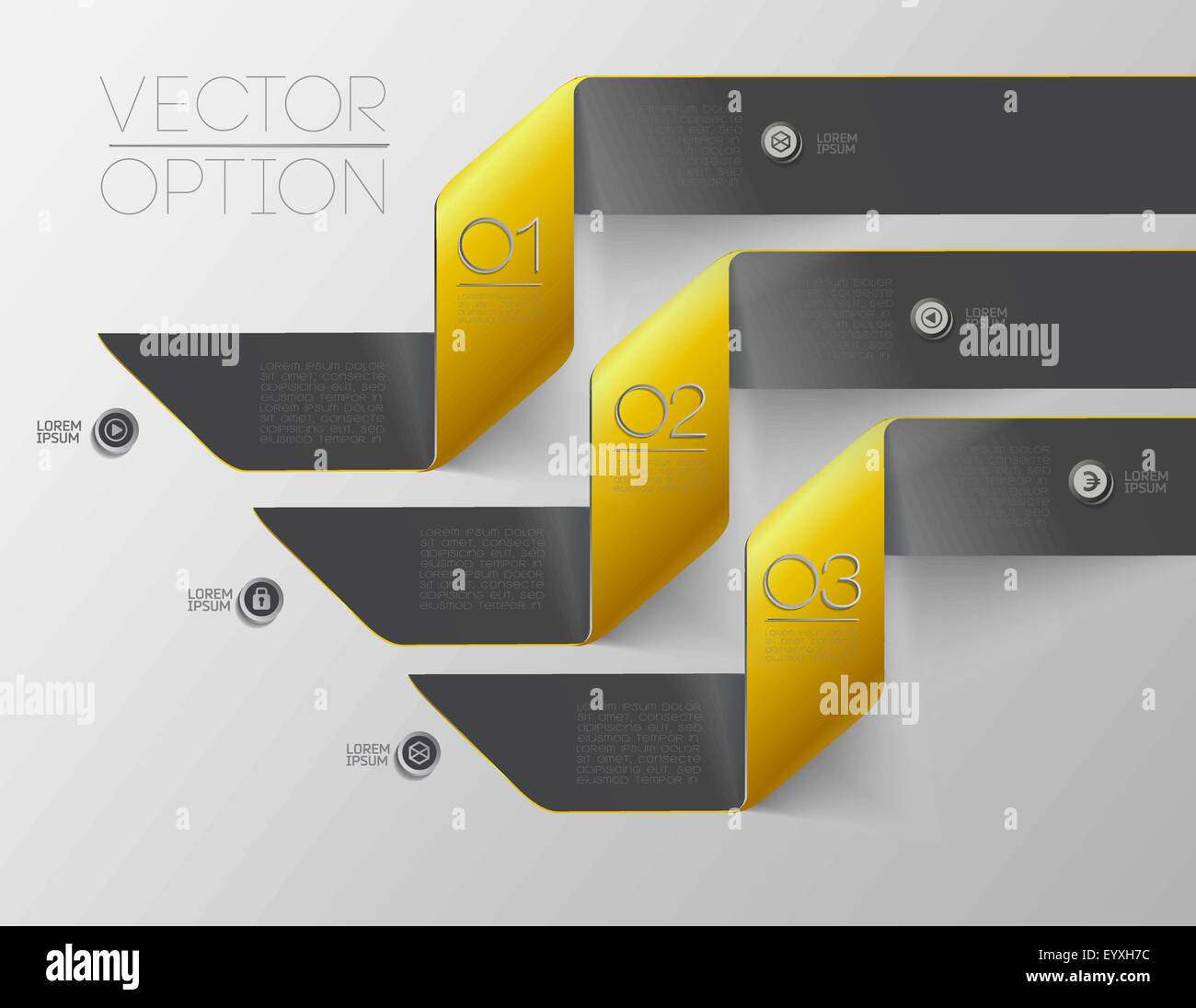 Design elements for options Stock Vector Image & Art - Alamy