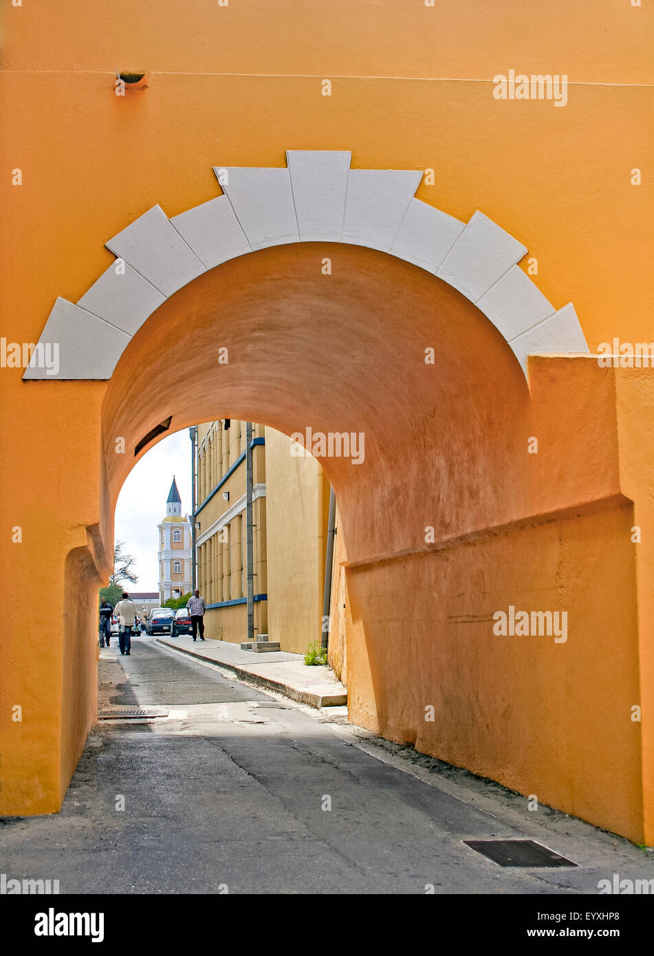 Fort Amsterdam, seat of the government of Curacao Stock Photo - Alamy