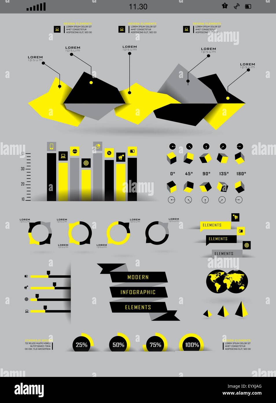 Set elements of infographics Stock Vector Image & Art - Alamy