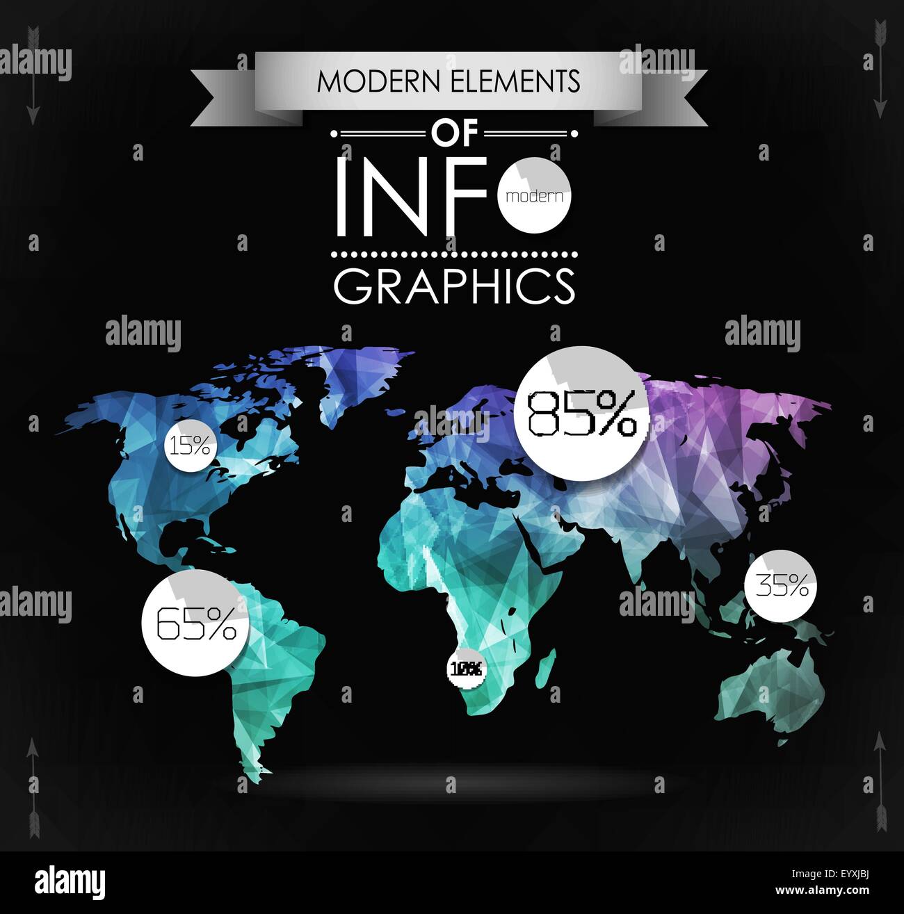 World map card Stock Vector Image & Art - Alamy