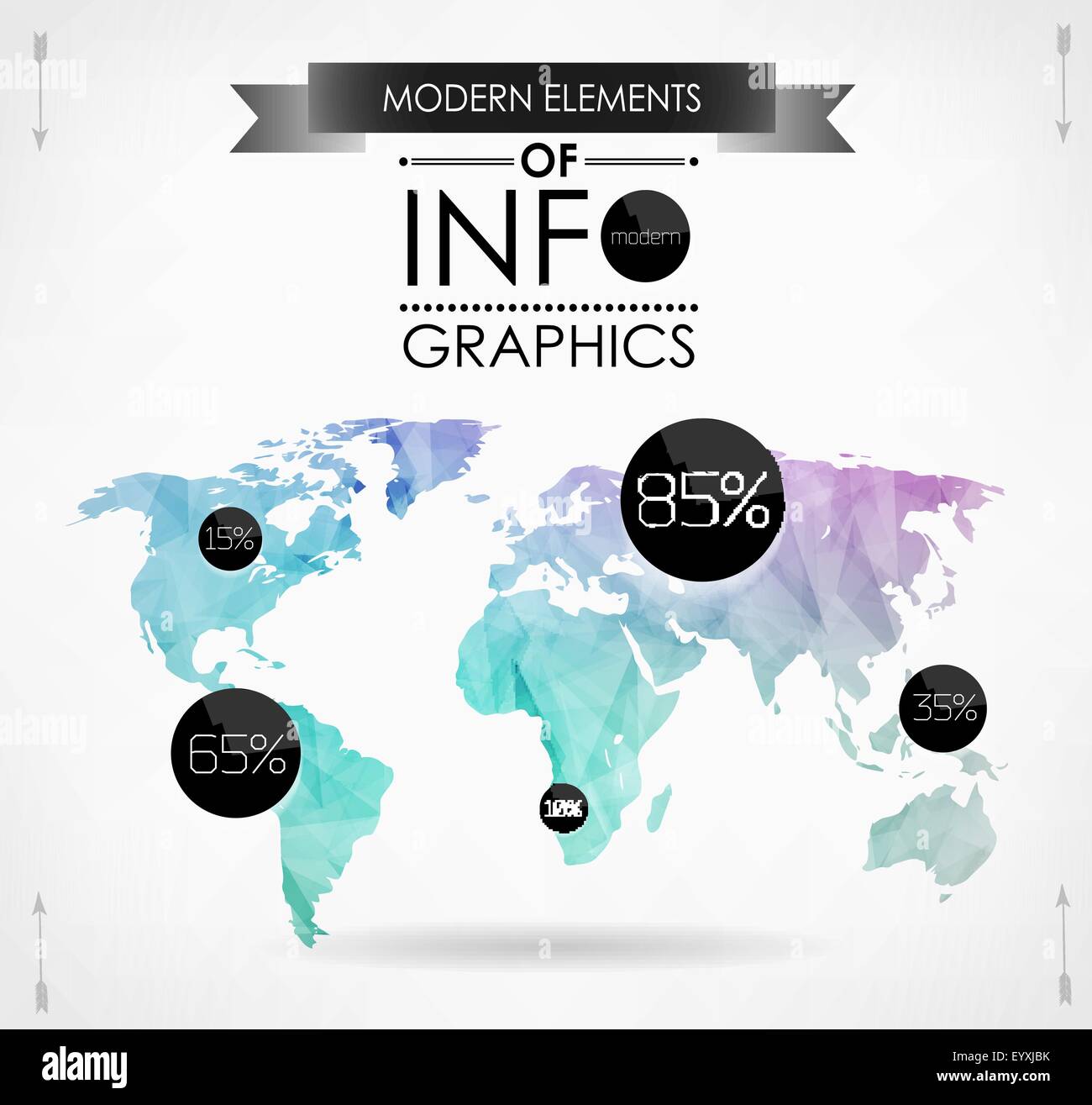 World map card Stock Vector Image & Art - Alamy