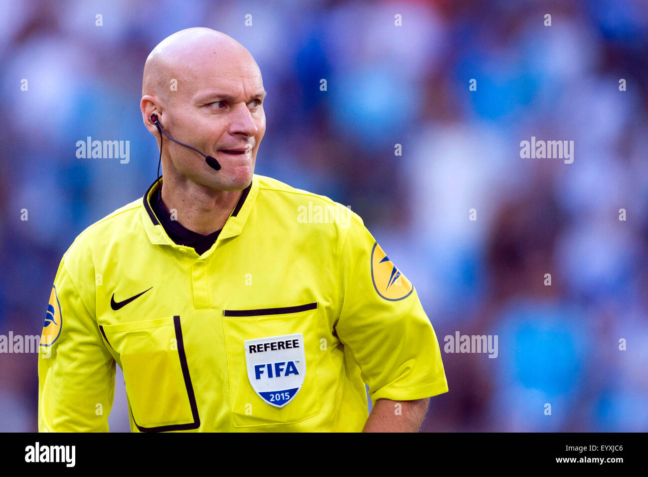 Marseille, France. 1st Aug, 2015. Tony Chapron (Referee) Football ...